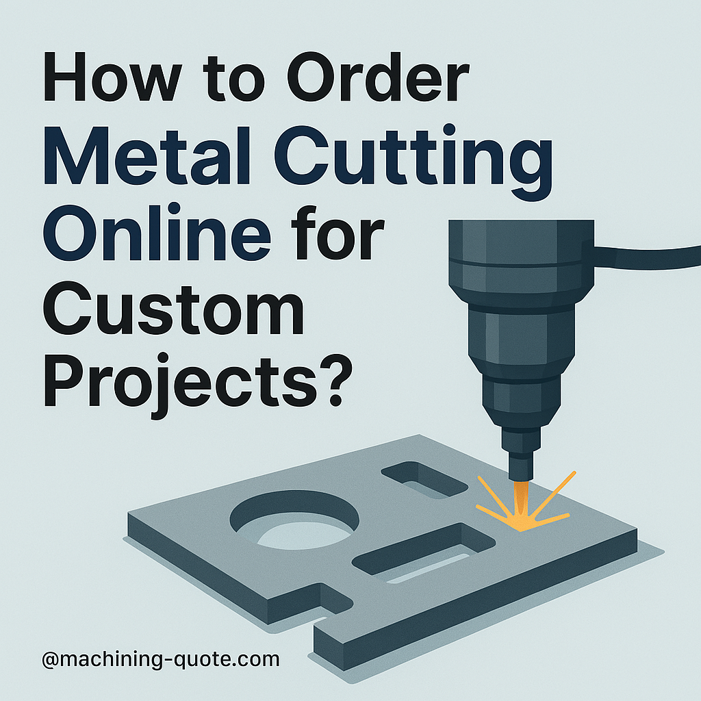 How to Order Metal Cutting Online for Custom Projects?